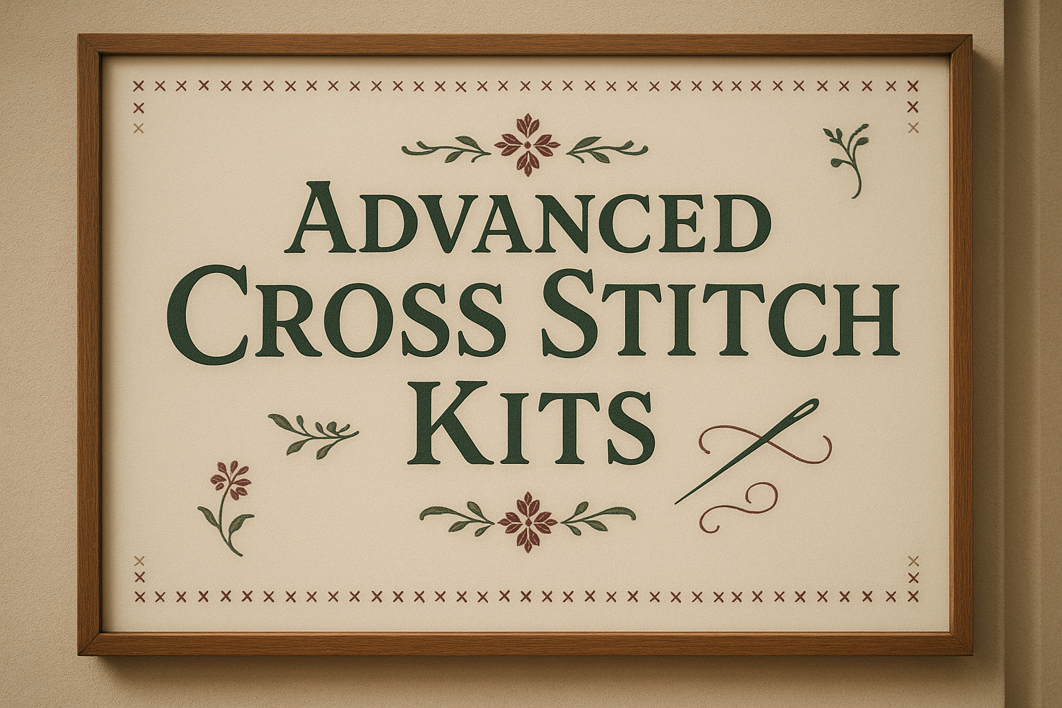Advanced Cross Stitch Kits | Intricate Designs – Pisgah Needleworks
